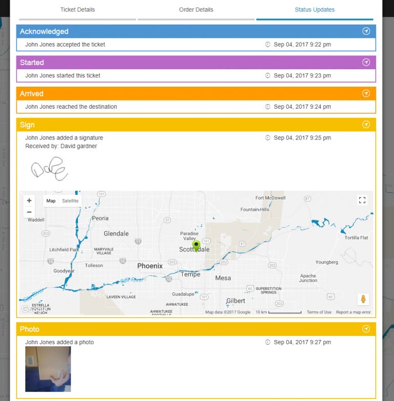View Information About Each One Of Your Delivery Tickets Using ...